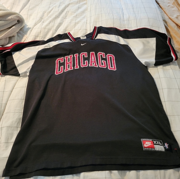 Nike | Shirts | Chicago Bulls 9s Warm Up Shirt | Poshmark